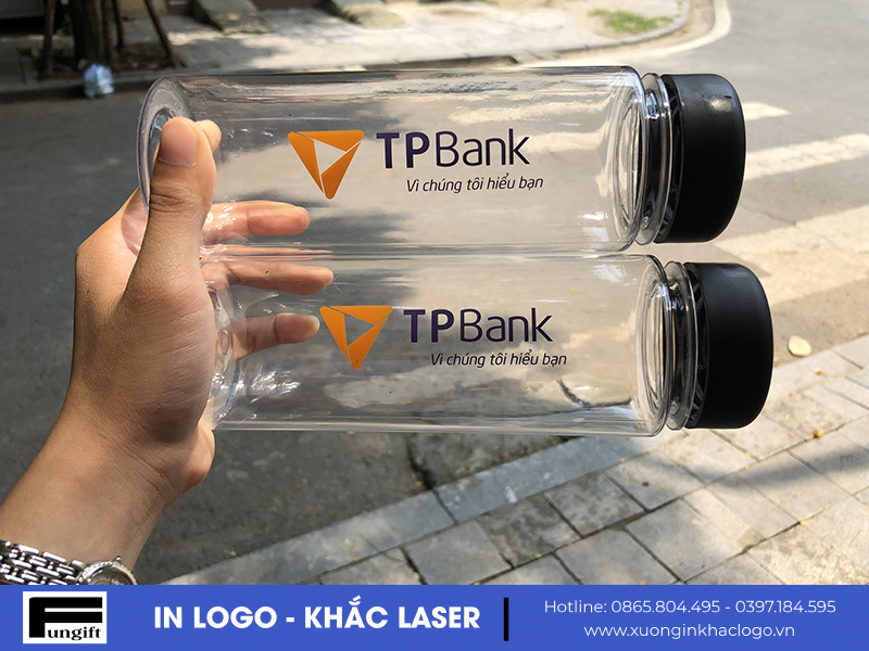 Quà Tặng Bình Nước My Bottle In Logo TP Bank