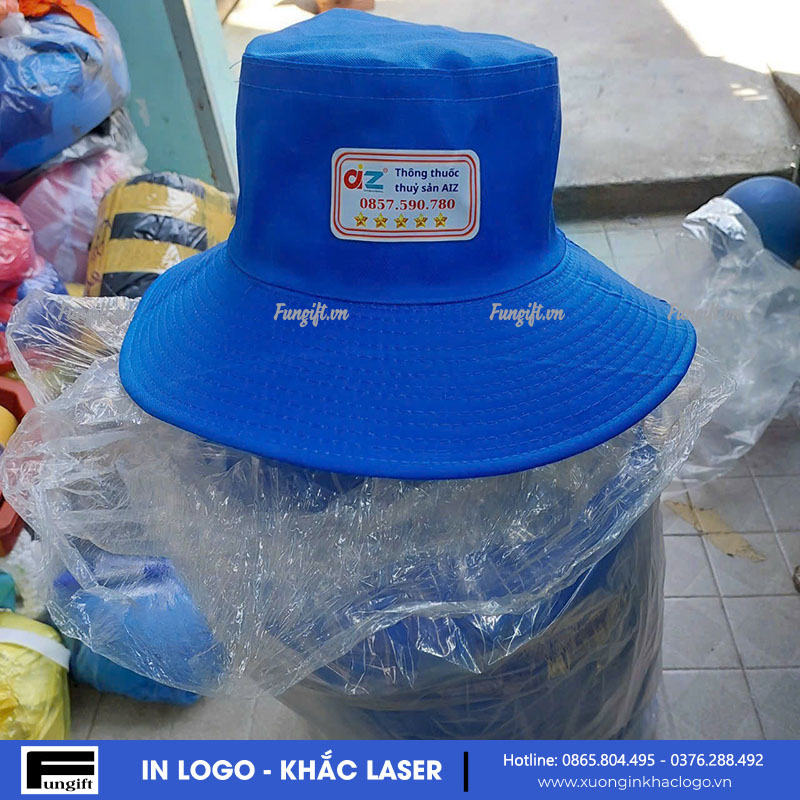 Mũ Tai Bèo Quảng Cáo In Logo Công Ty - Xưởng May Trực Tiếp